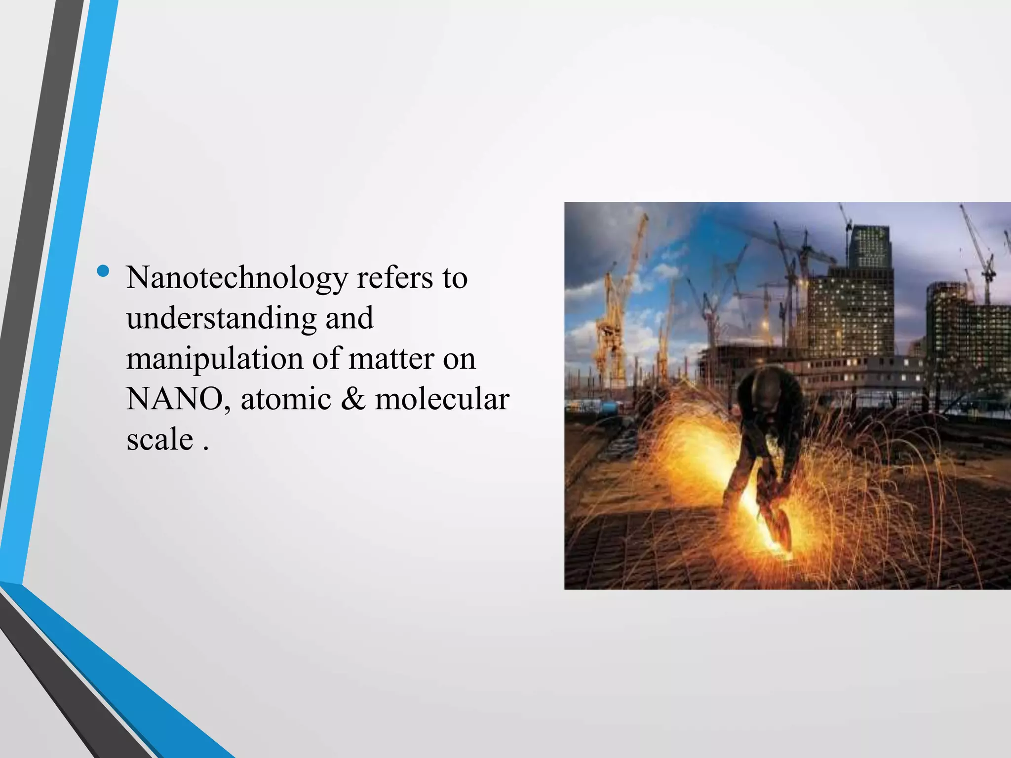 application of nanotechnology in civil engineering | PPTX