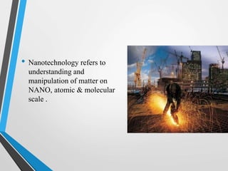application of nanotechnology in civil engineering | PPTX