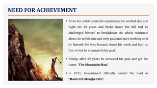 'Manjhi: The Mountain Man' | PPTX