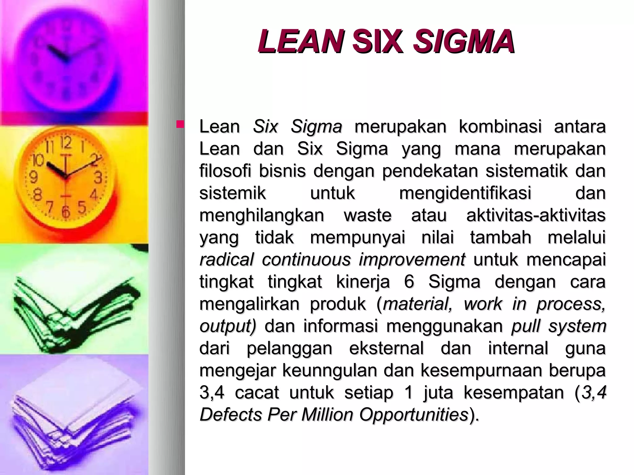 Manj kualitas lean six sigma (kel. 7) | PPT