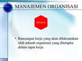 Manajemen organisasi kopma UID | PPT