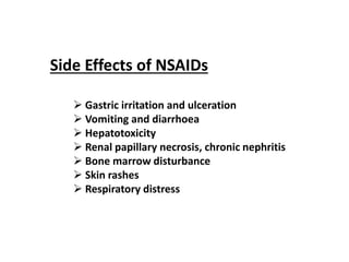 anti inflammatory drugs | PPTX