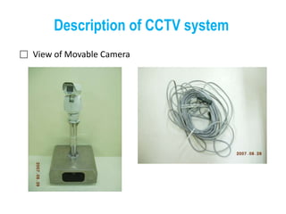 CCTV System - Close circuit television System - UCJ | PPTX