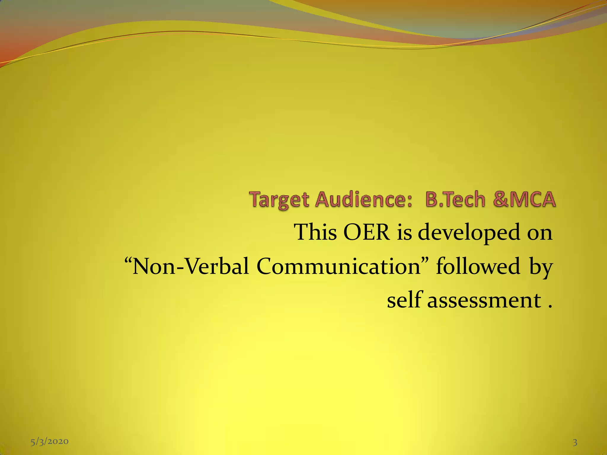 R. Manjula --NON-VERBAL COMMUNICATION | PDF