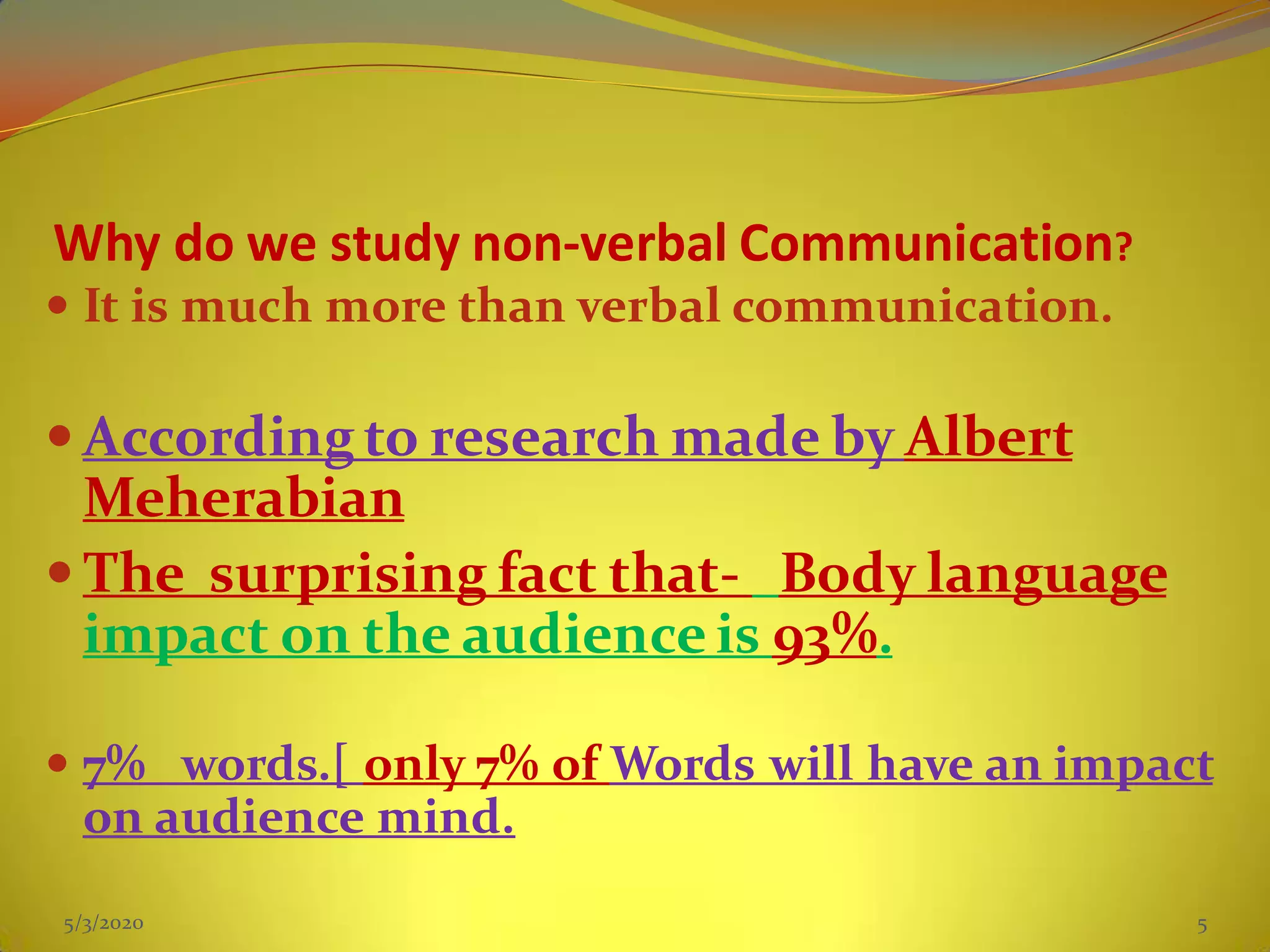 R. Manjula --NON-VERBAL COMMUNICATION | PDF