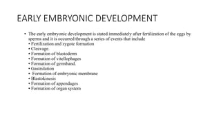 Embryonic and post-embryonic development in insects :its structure ...