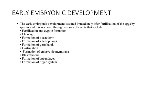 Embryonic and post-embryonic development in insects :its structure ...