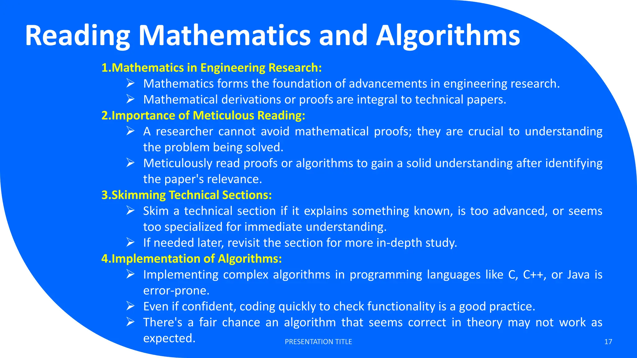 RMI Module2_Literature Survey and technical reading PPT | PDF