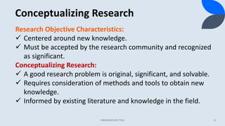 RMI Module2_Literature Survey and technical reading PPT | PDF