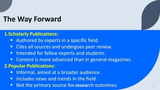 RMI Module2_Literature Survey and technical reading PPT | PDF