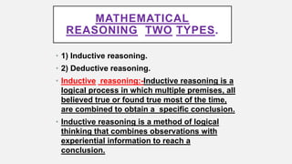 Mathematical process | PPTX