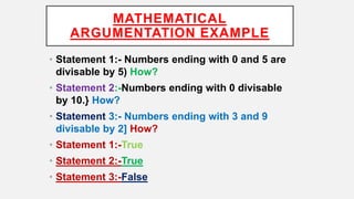 Mathematical process | PPTX