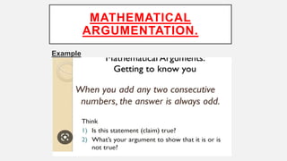 Mathematical process | PPTX