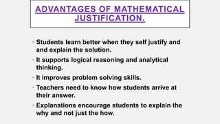 Mathematical process | PPTX