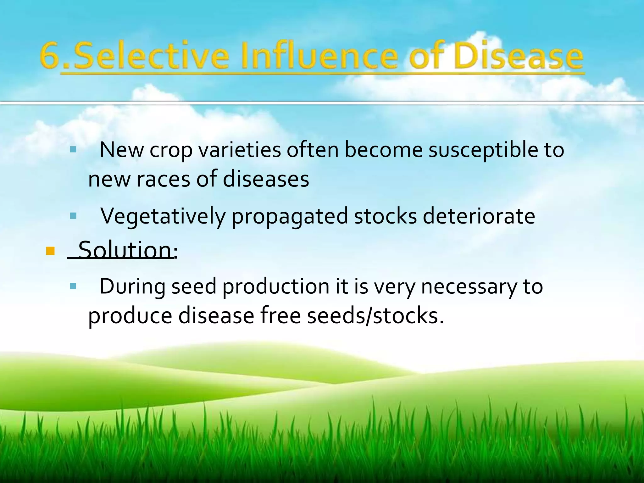 principles of seed production | PPTX