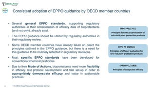 Considerations for appropriate assessment of efficacy of biopesticides ...