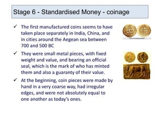 Mankind’s relationship with money | PPTX