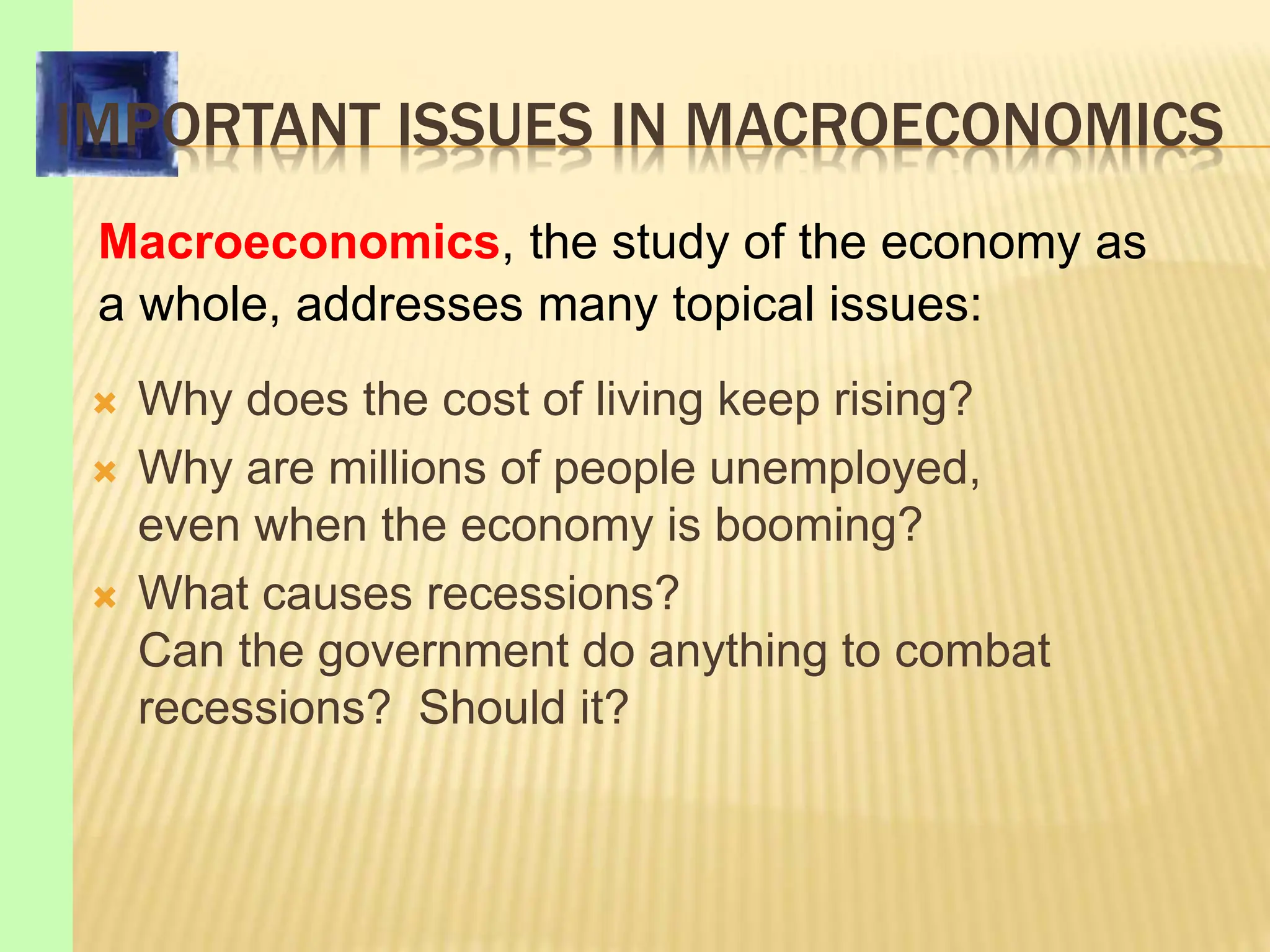 Macro economics, G.mankiw, 1-The Science of Macroeconomics | PPT
