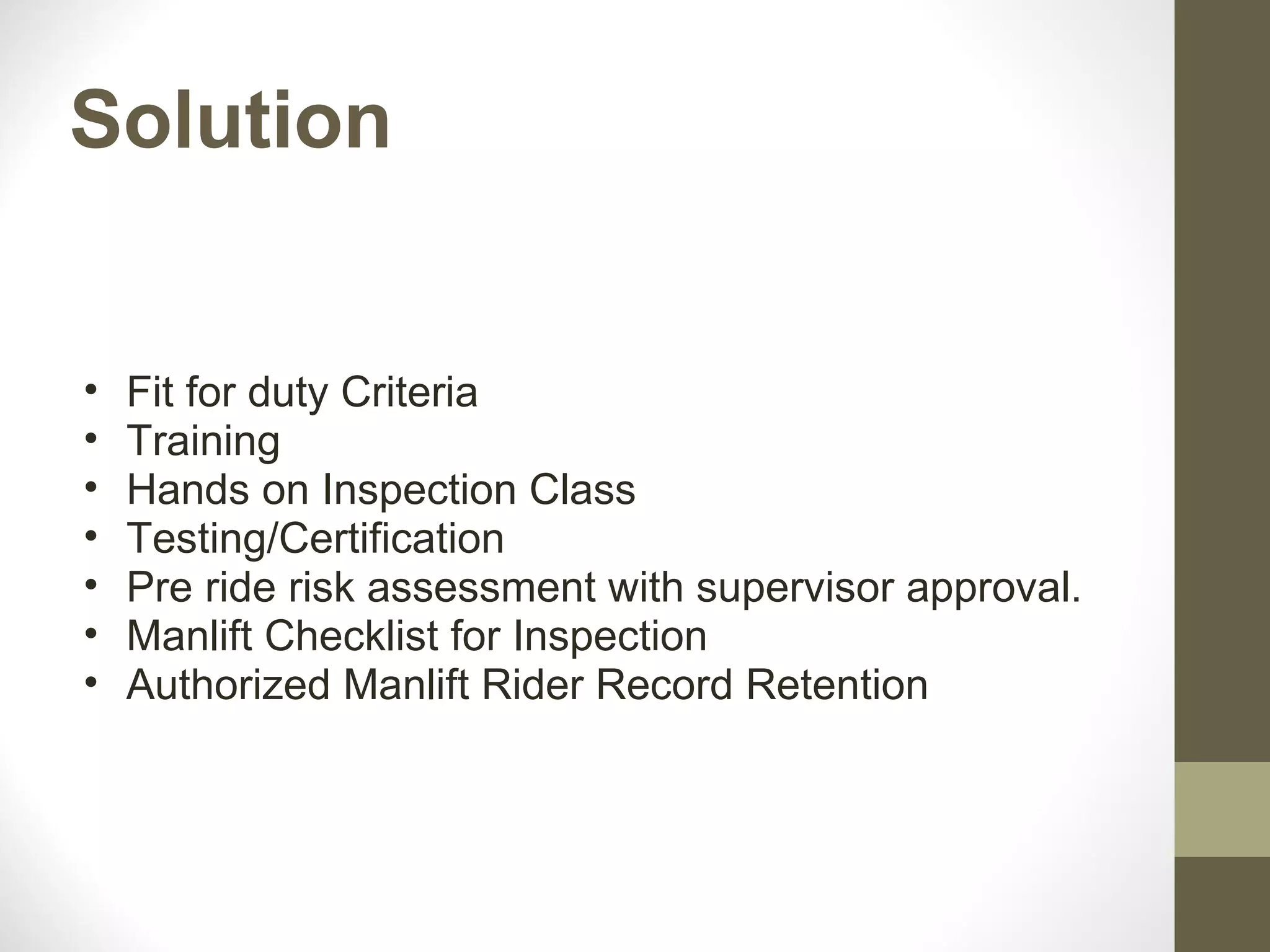 Manlift safety 1 26 11 final | PPT