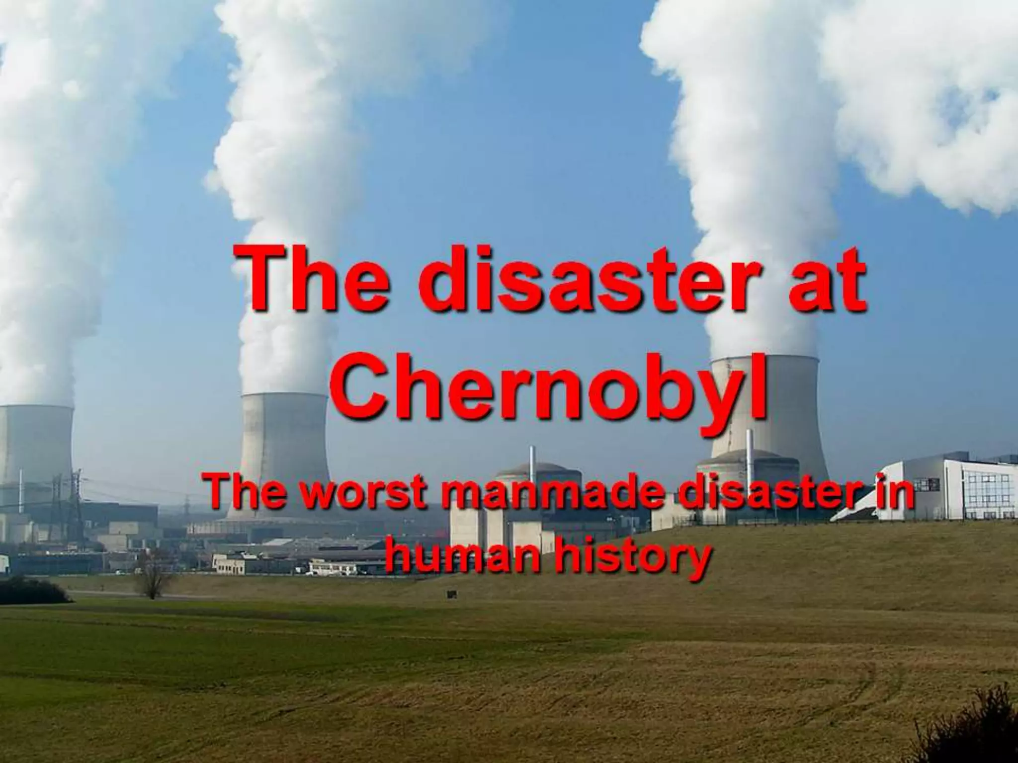 Man made disaster | PPTX