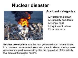 Man made disaster | PPTX