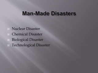 Manmade Disasters | PPT | Free Download