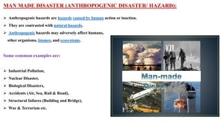 Manmade disaster | PPTX