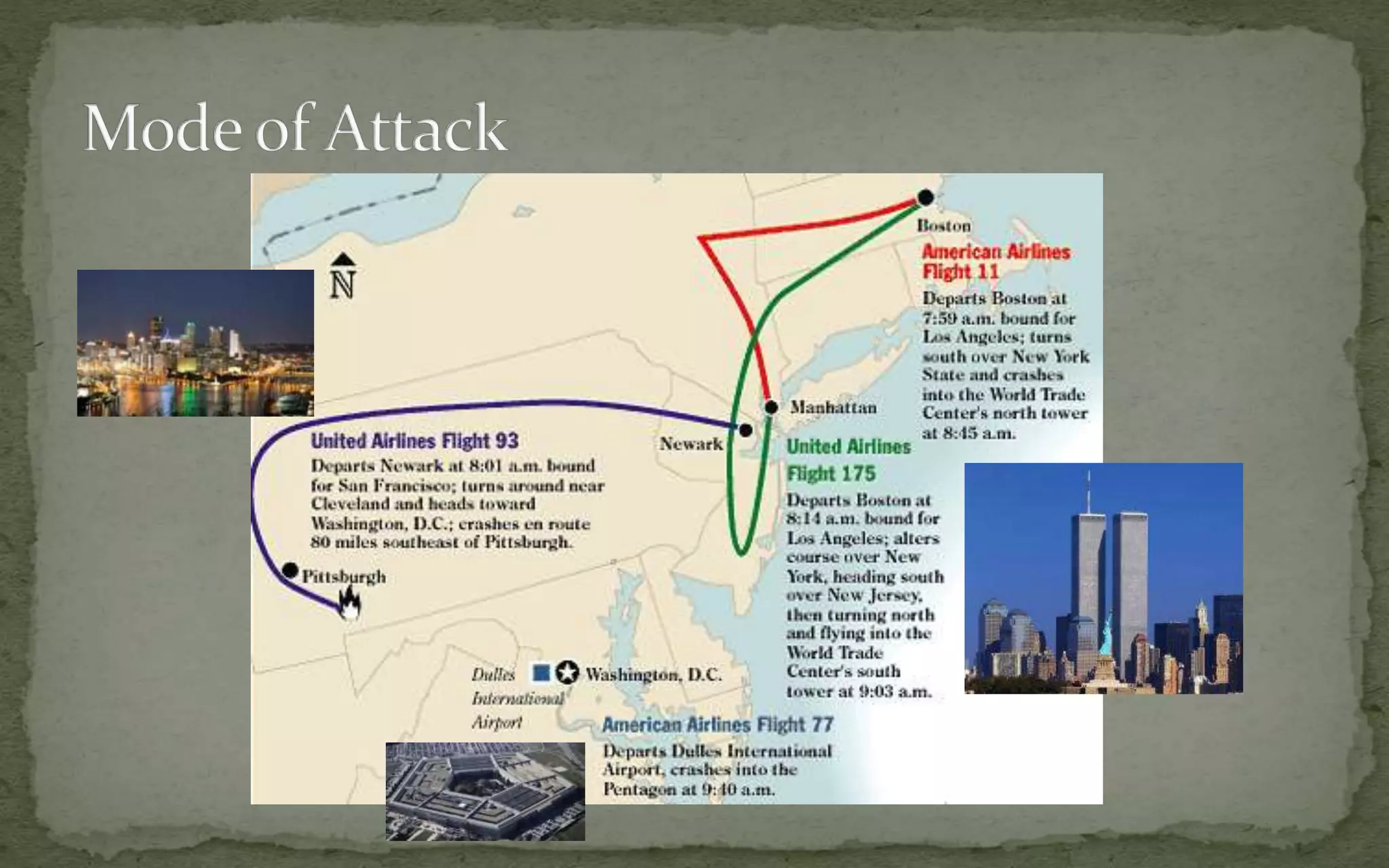 Man made Disasters - Terrorism - WTC vs Mumbai Attacks | PPTX