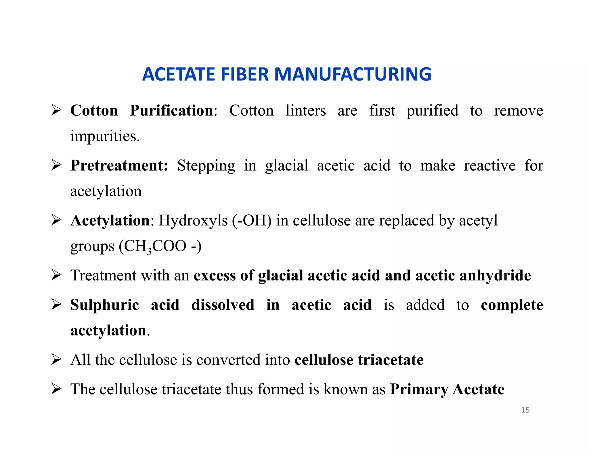 Man made fiber formation and regenerated fibers | PDF