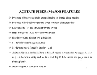 Man made fiber formation and regenerated fibers | PDF