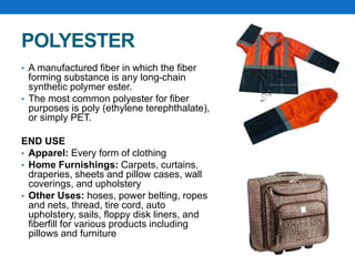 Man made fibers | PPTX