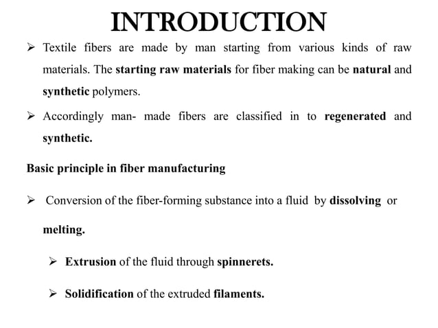 Man made fiber spinnning technology and commonly used man made fiber ...