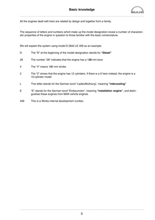 Man marine diesel engine d 2842 le 418 service repair manual | PDF