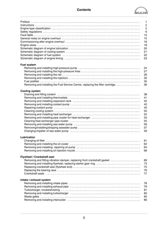 Man marine diesel engines r6 800 series service repair manual | PDF