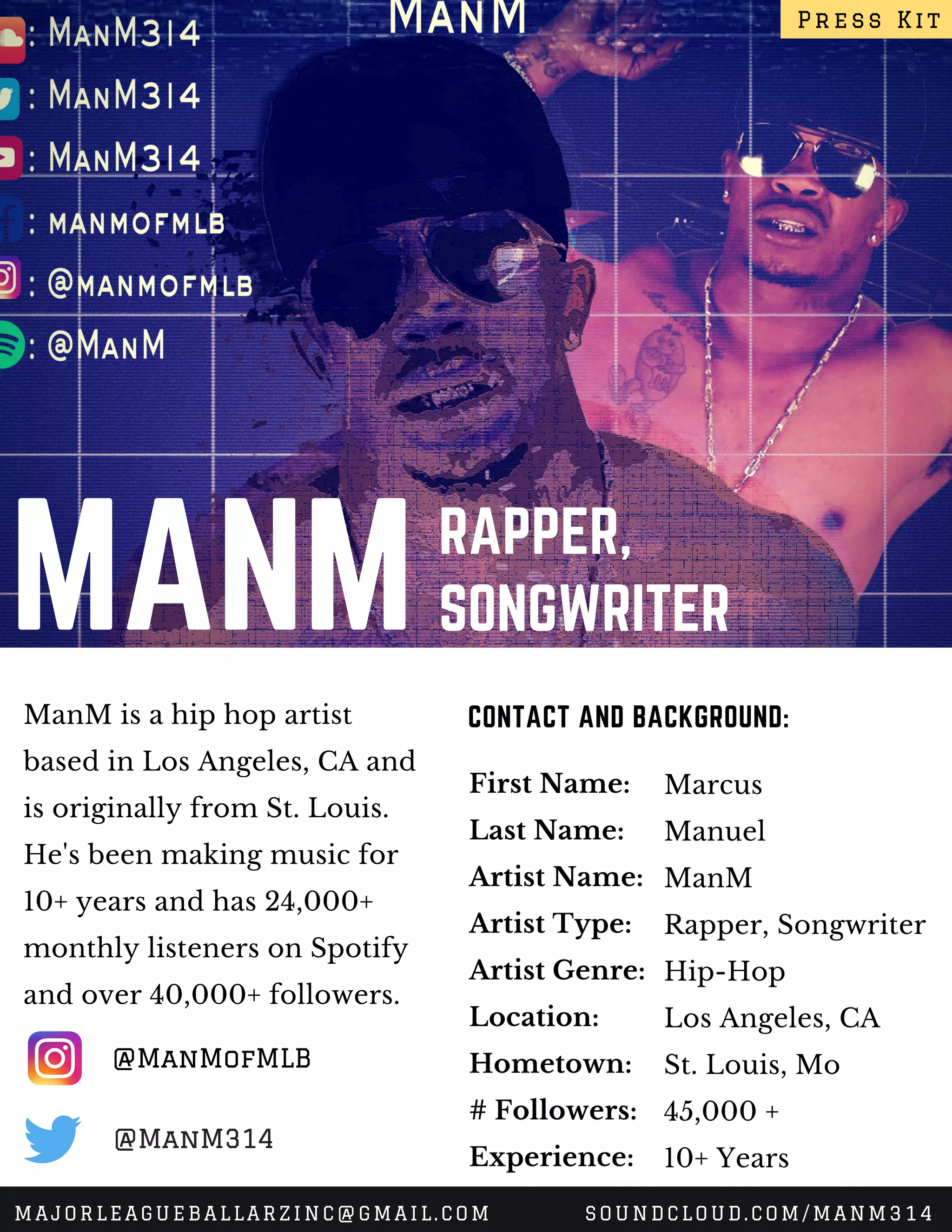 ManM Electronic Press Kit | PDF