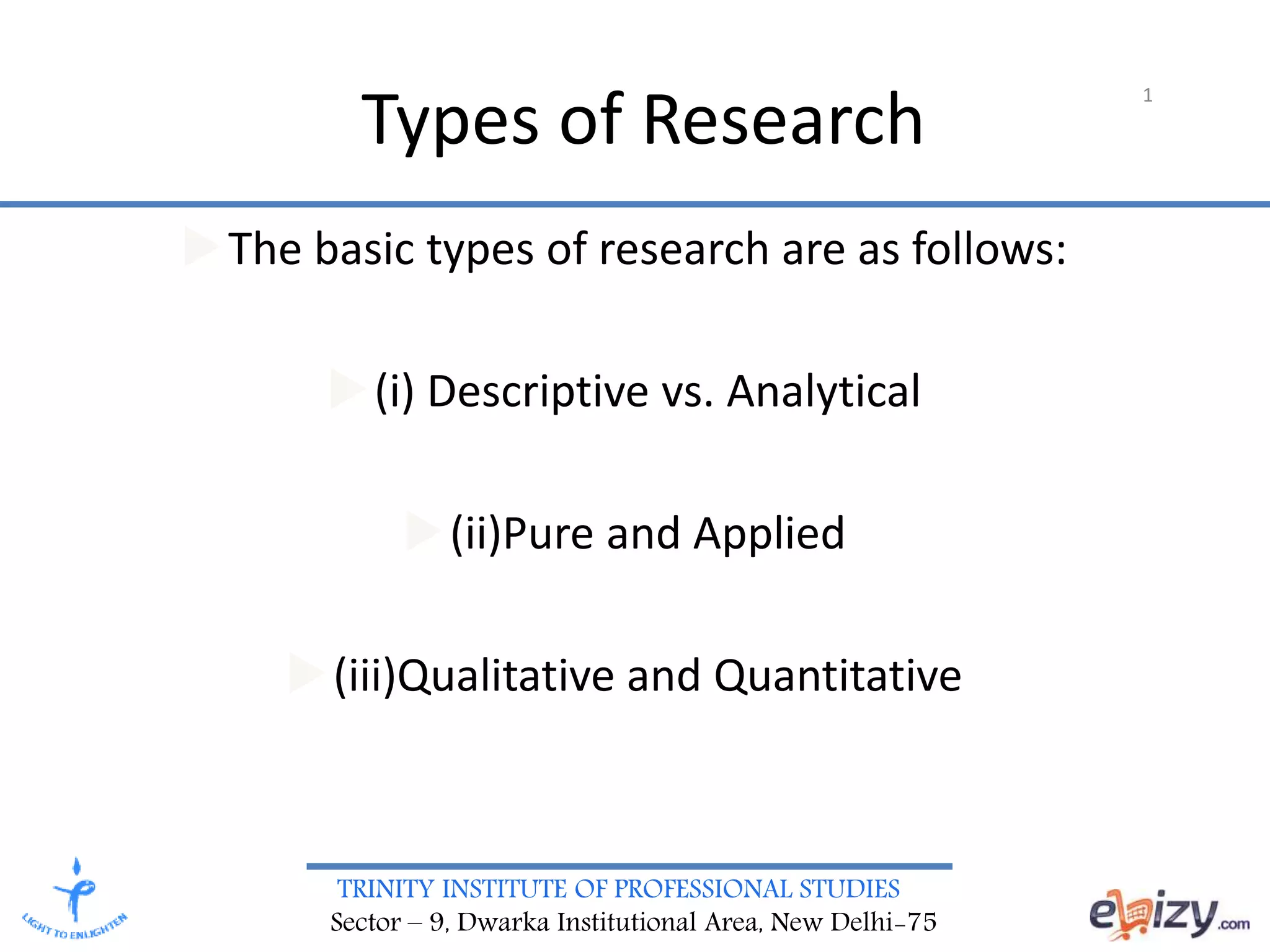 Types of Media Research | PPTX