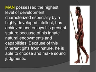 Man modern perspective | PPTX