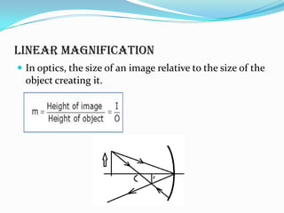 Manmohan optics | PPTX
