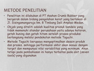 Analisis Seven Tools | PPTX