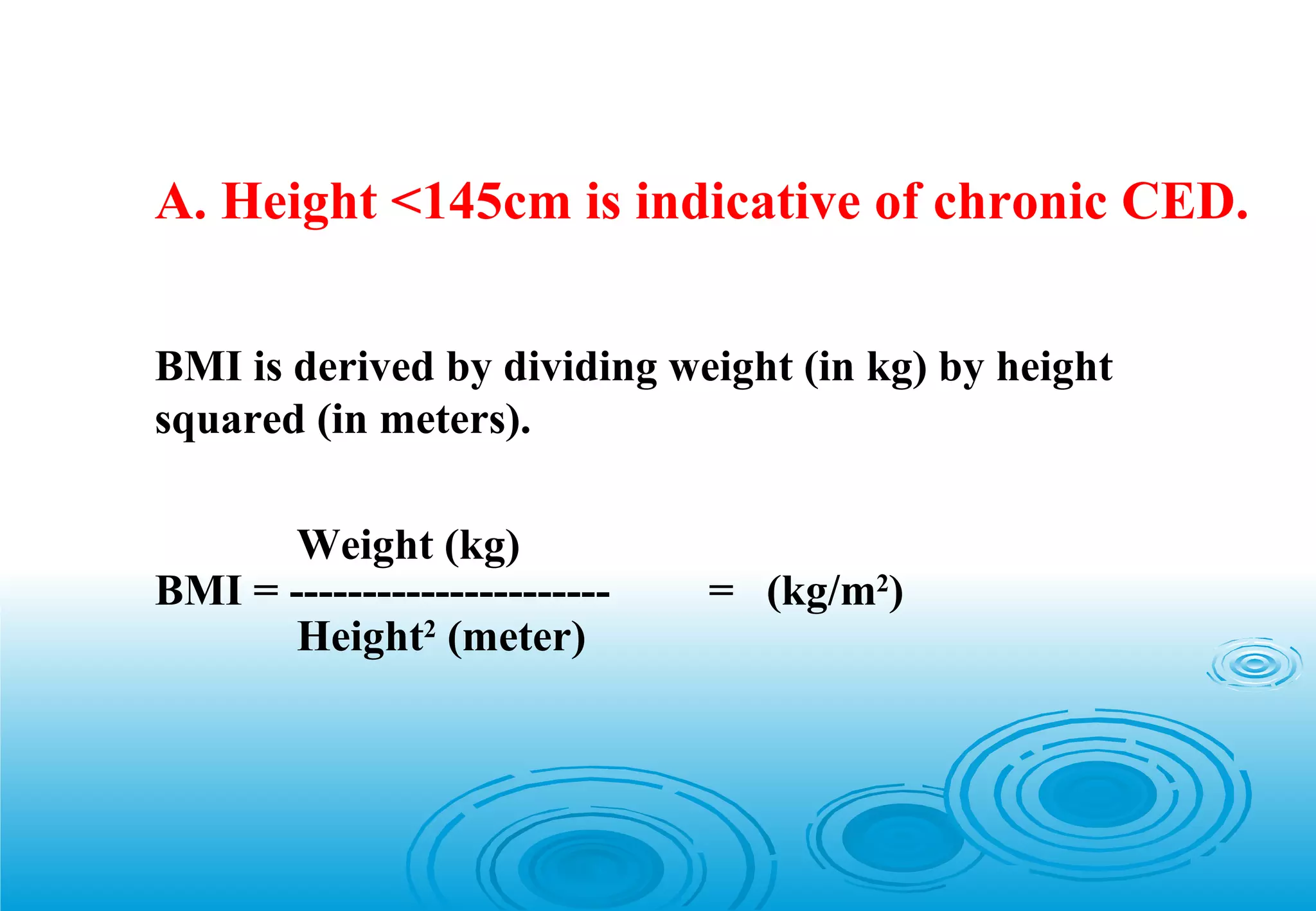 Mannan 6b anthropometricand nutritional status indicators | PPT