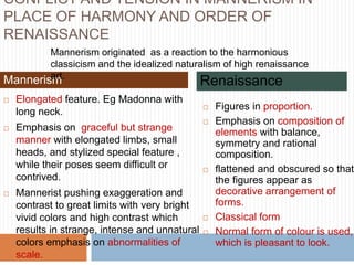 Mannerism | PPTX