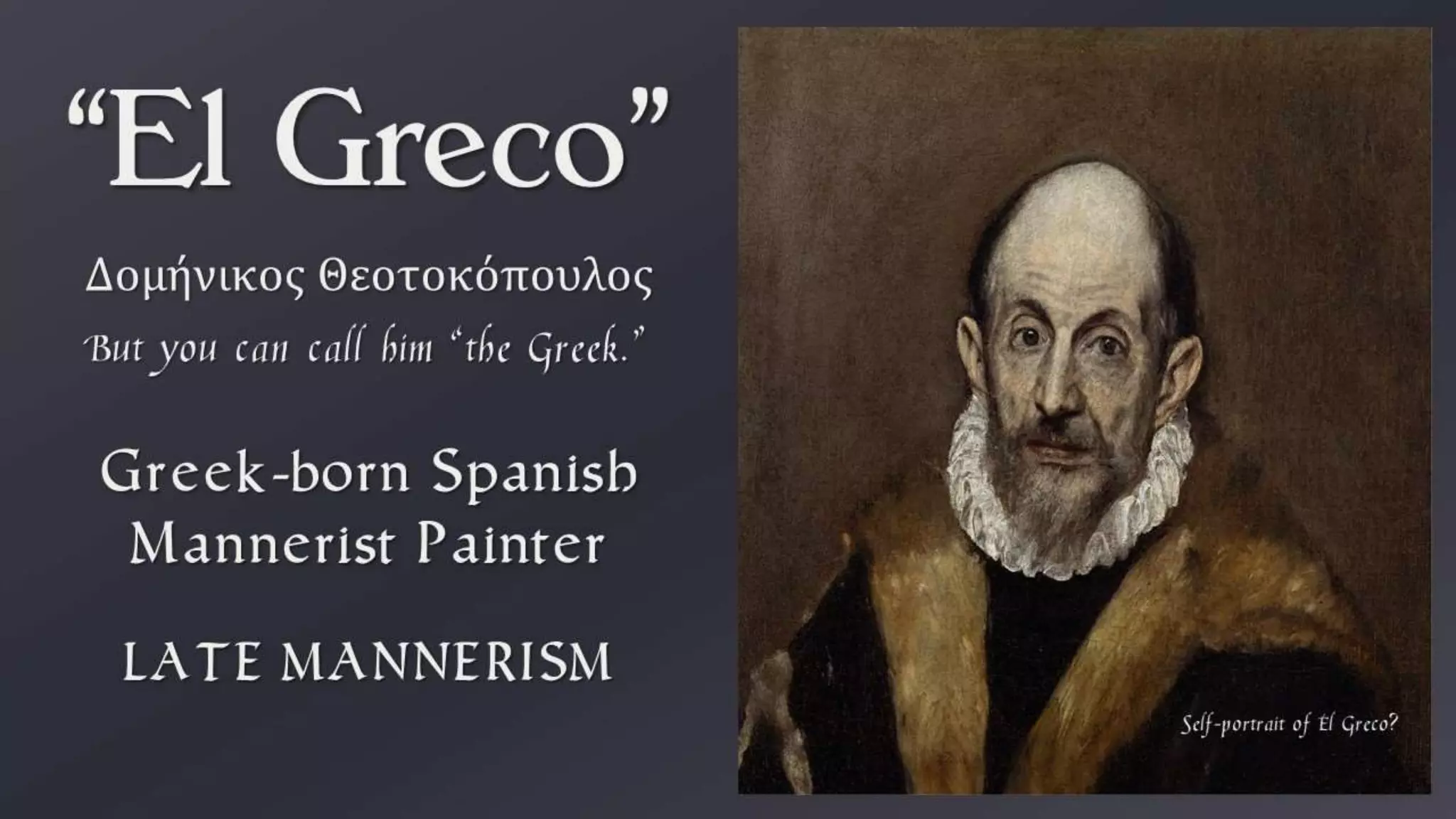 Mannerism (Late Renaissance Art) | PPTX