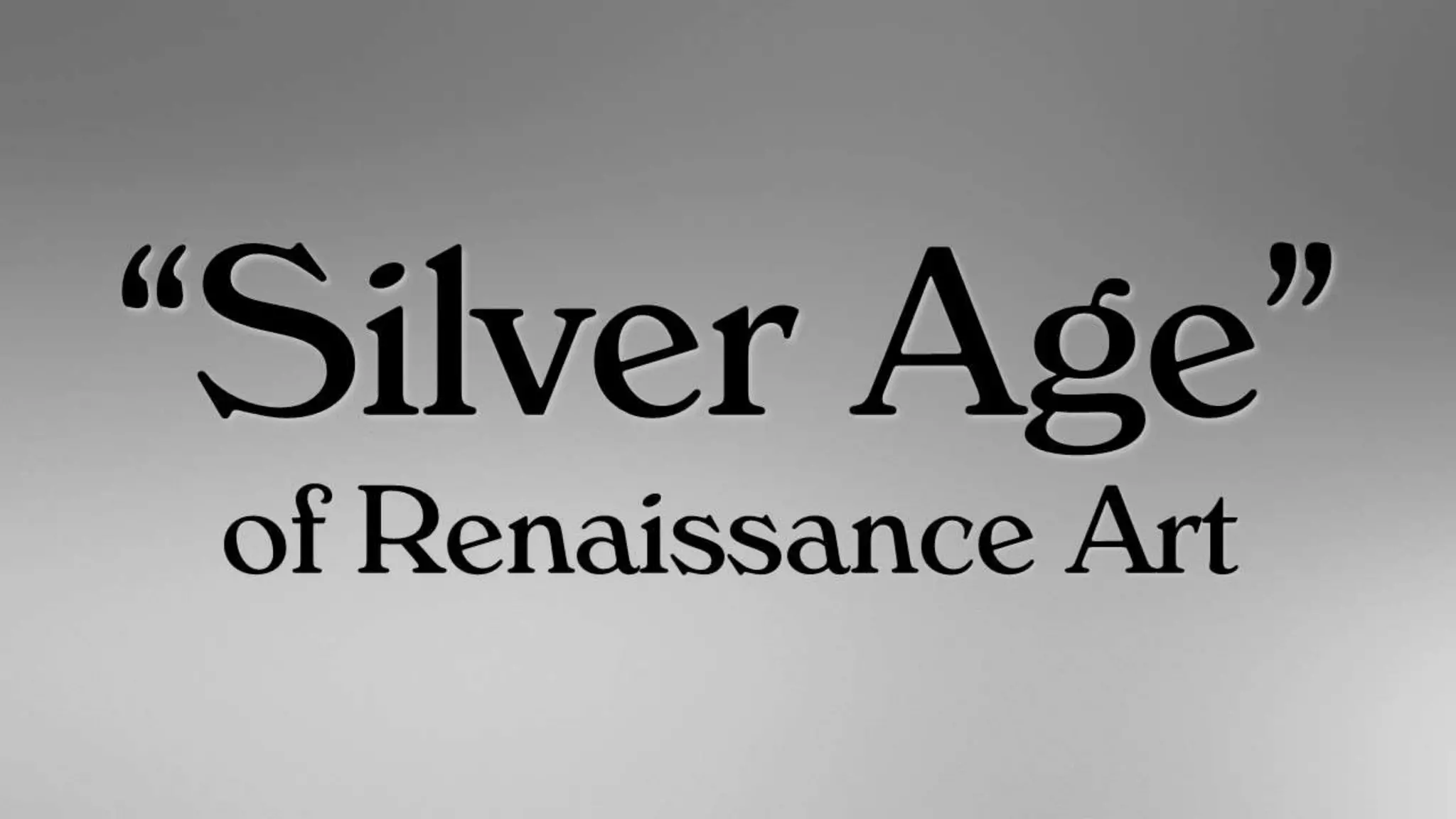 Mannerism (Late Renaissance Art) | PPTX