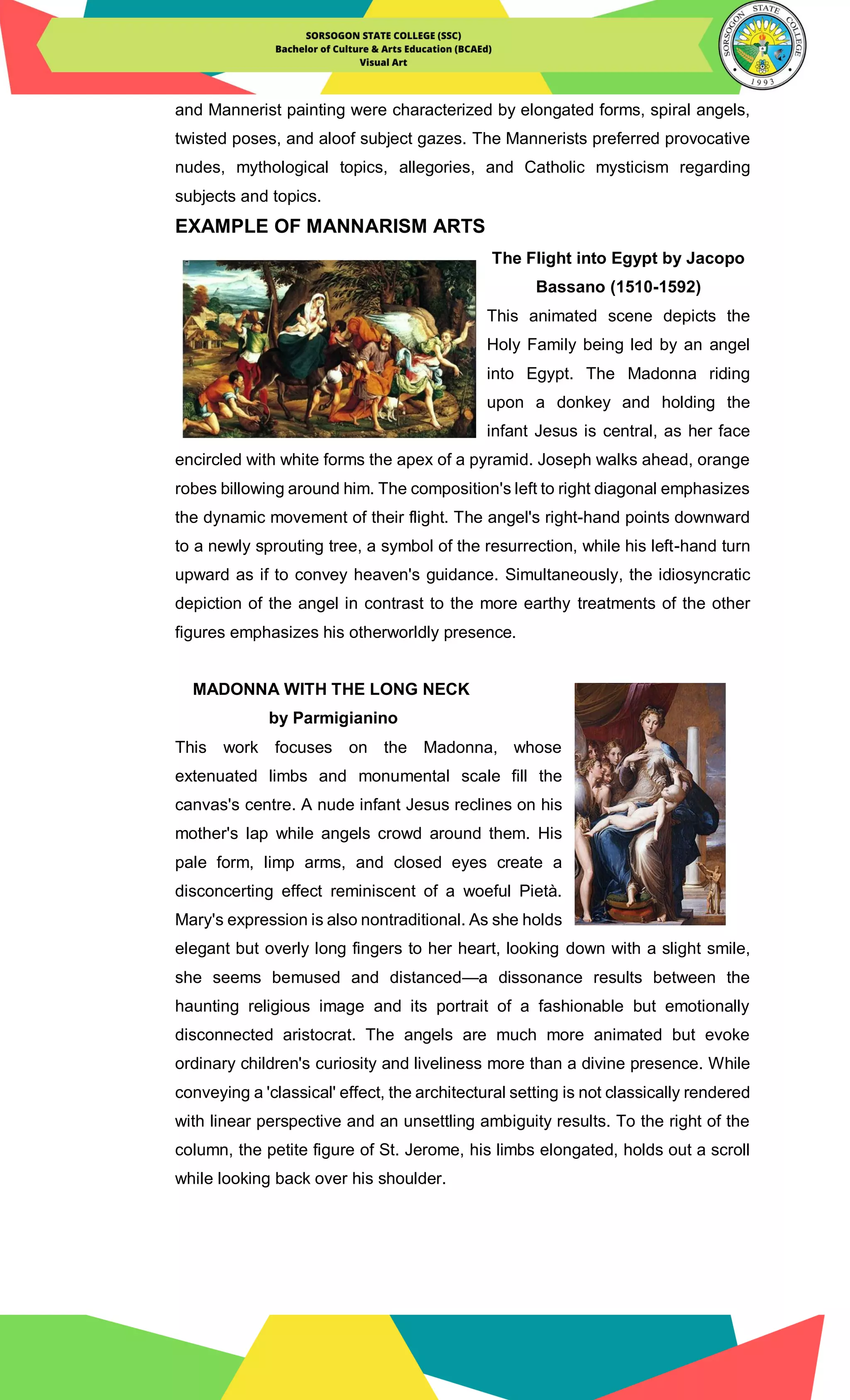 Mannerism | PDF
