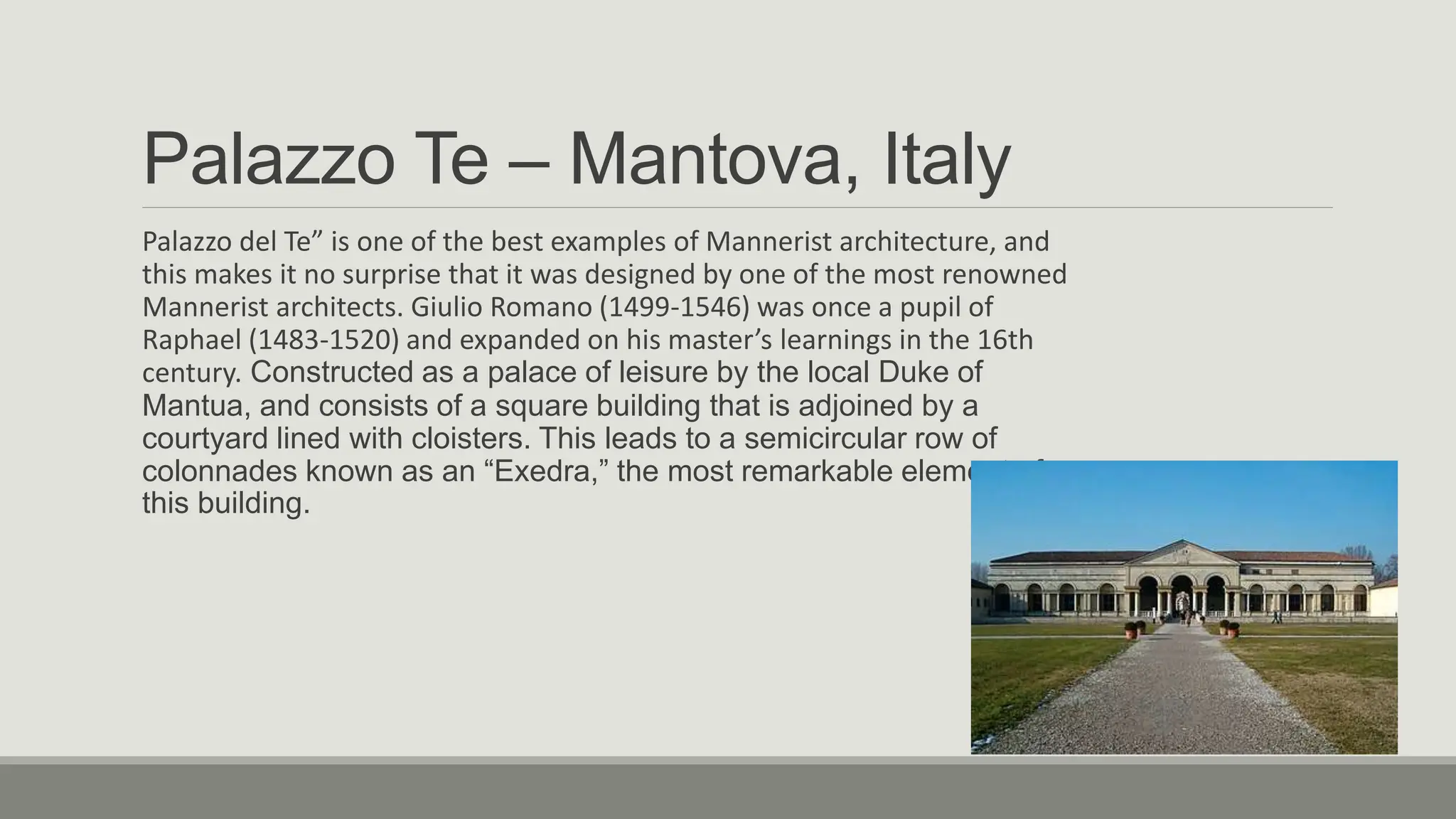 Architectural History - Mannerism Architecture.pptx