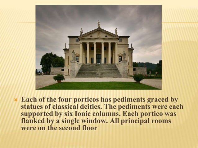 Mannerism Architecture | PPTX | Design | Fine Art