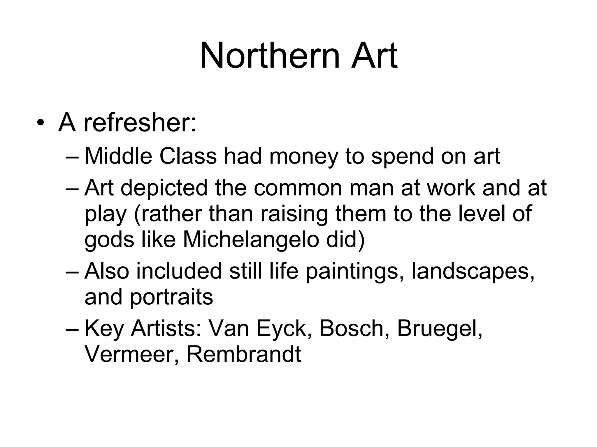 Mannerism & Baroque | PPT | Fine Art