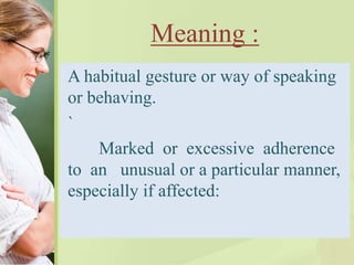 Mannerism presentation | PPTX
