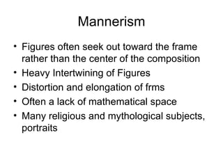 Mannerist Painting | PPT
