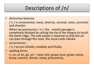 Manner of articulation | PPTX